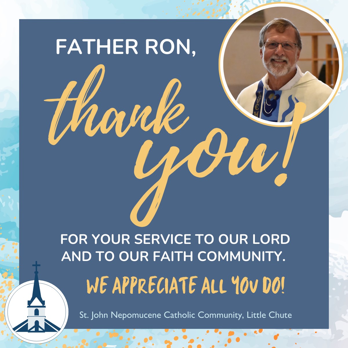 Priesthood Sunday is September 29th – Thank you Father Ron! – St. John ...