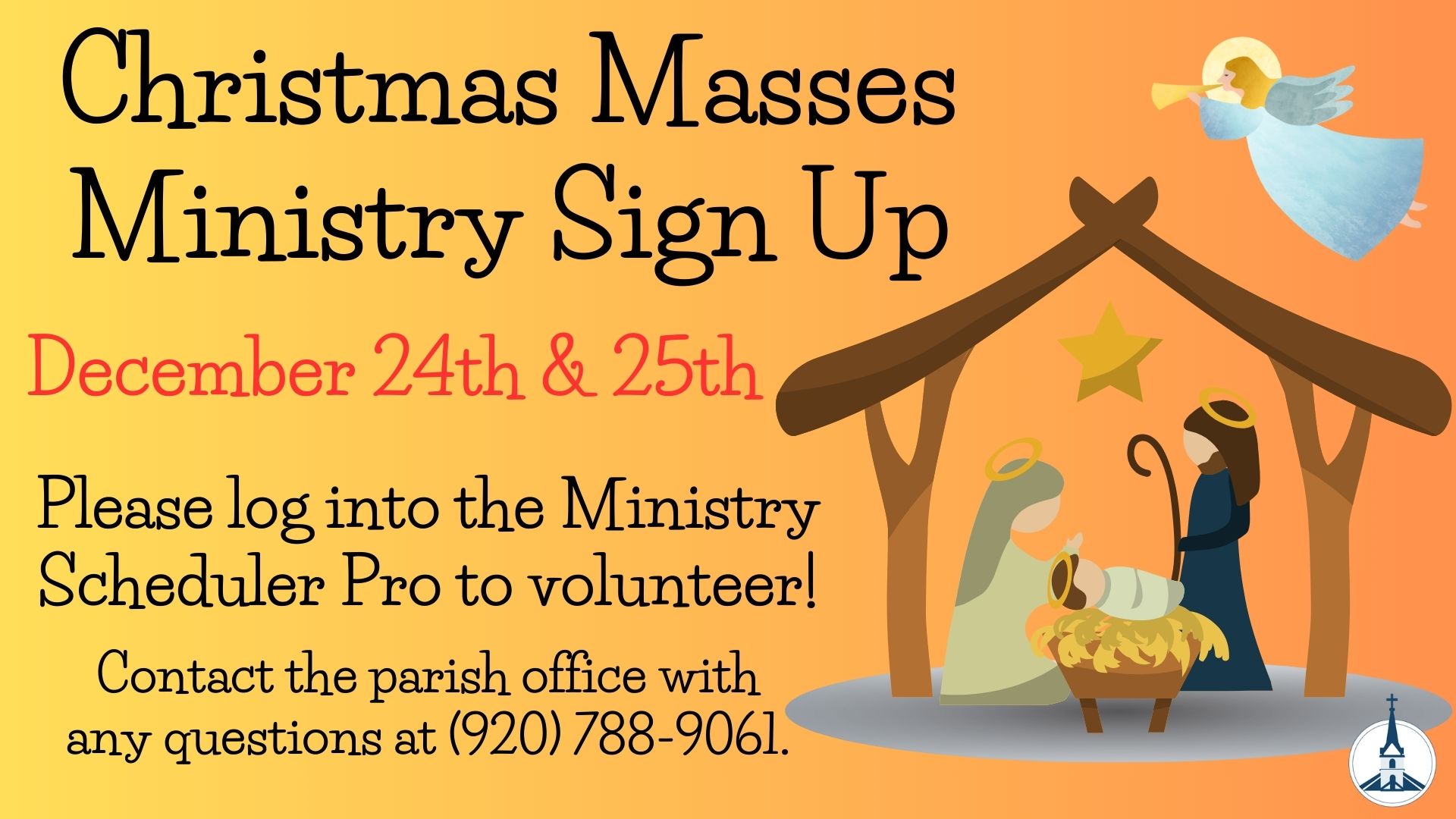 Christmas Mass Ministry Sign Ups at St. John Nepomucene – St. John ...