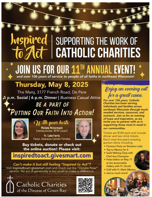 Inspired to Act – Supporting the Work of Catholic Charities – 11th ...