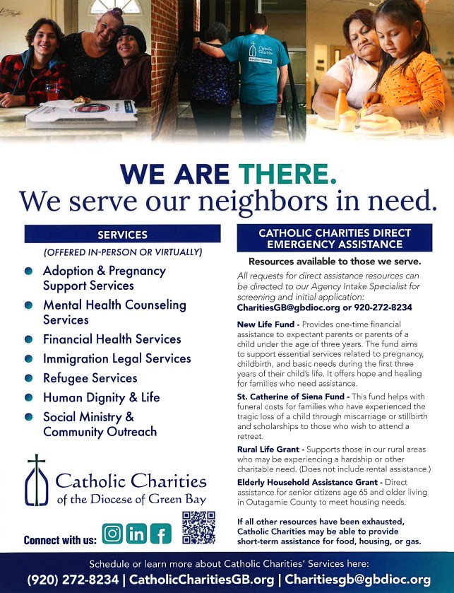 Catholic Charities – We Are There. We serve our neighbors in need. – St ...