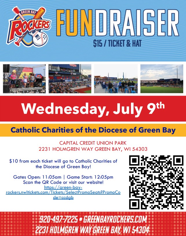 Green Bay Rockers Fundraiser on July 9th – Catholic Charities of the ...