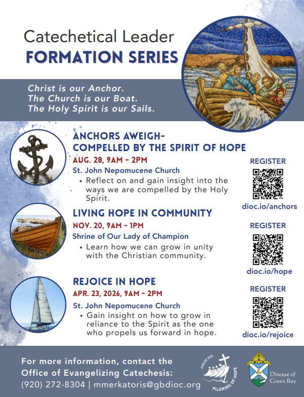 Catechetical Leader Formation Series – St. John Nepomucene Catholic ...