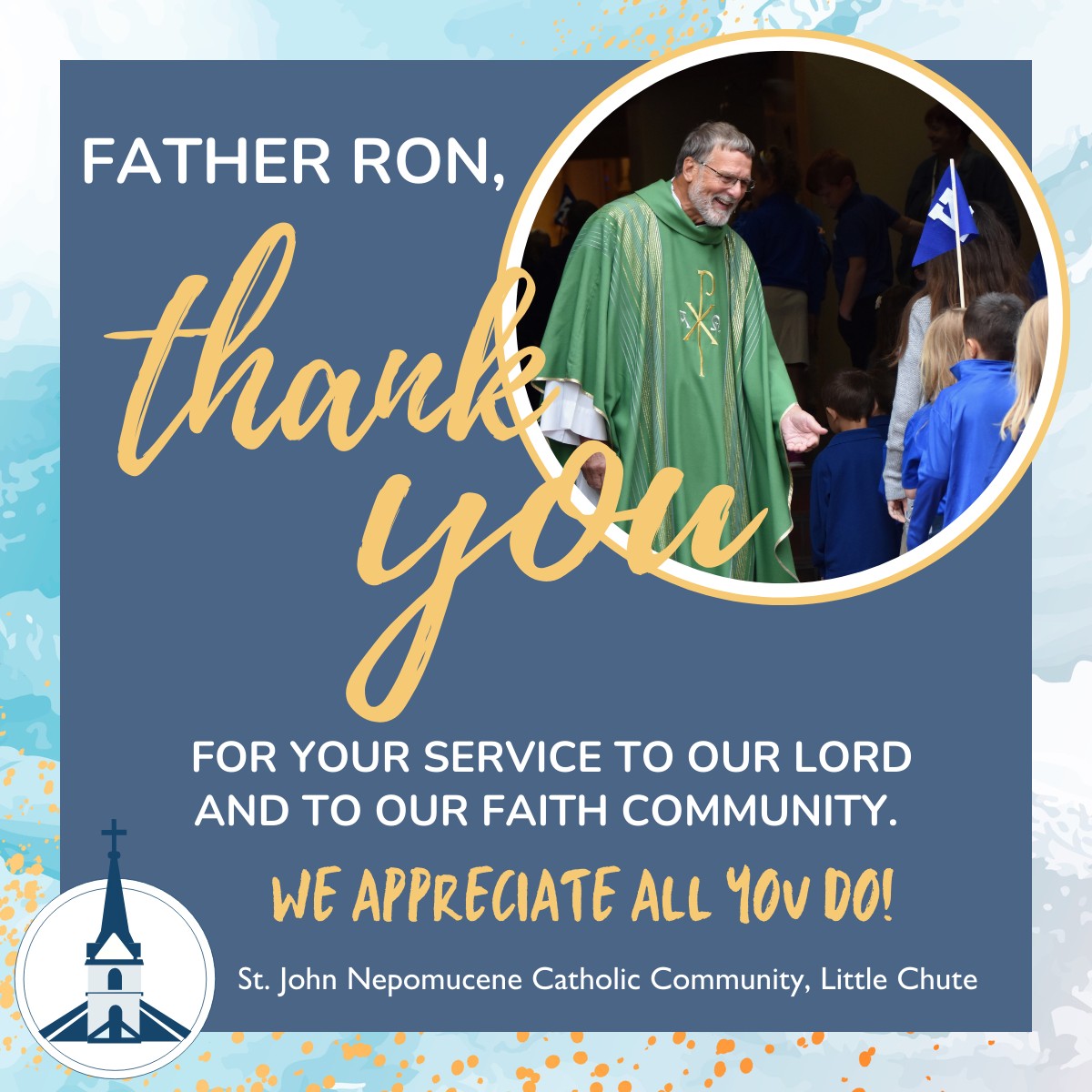 Priesthood Sunday is September 28th – Thank you Father Ron! – St. John ...